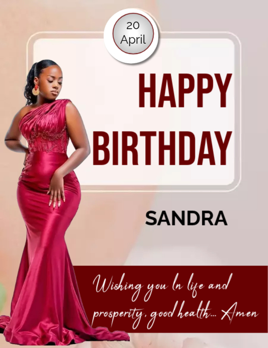 Birthday Template | PosterMyWall