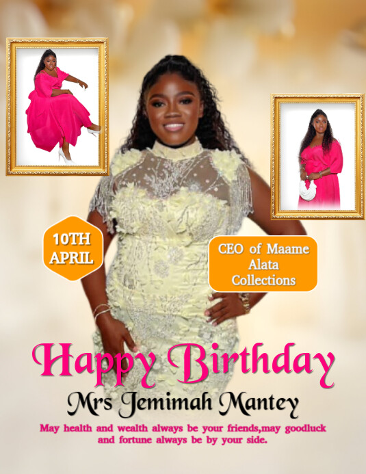 Copy of Birthday Design | PosterMyWall