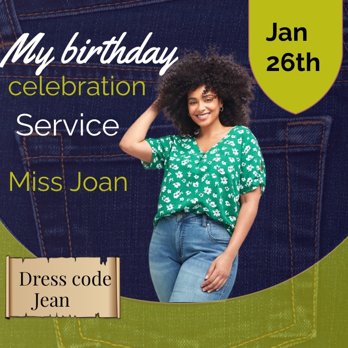 Birthday Template | PosterMyWall