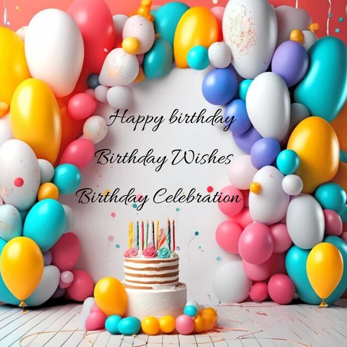 Birthday design Template | PosterMyWall