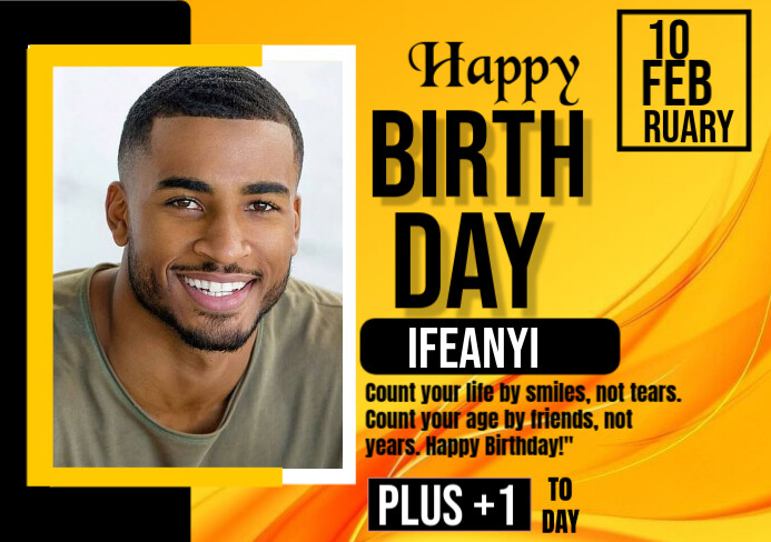 Birthday Template | PosterMyWall