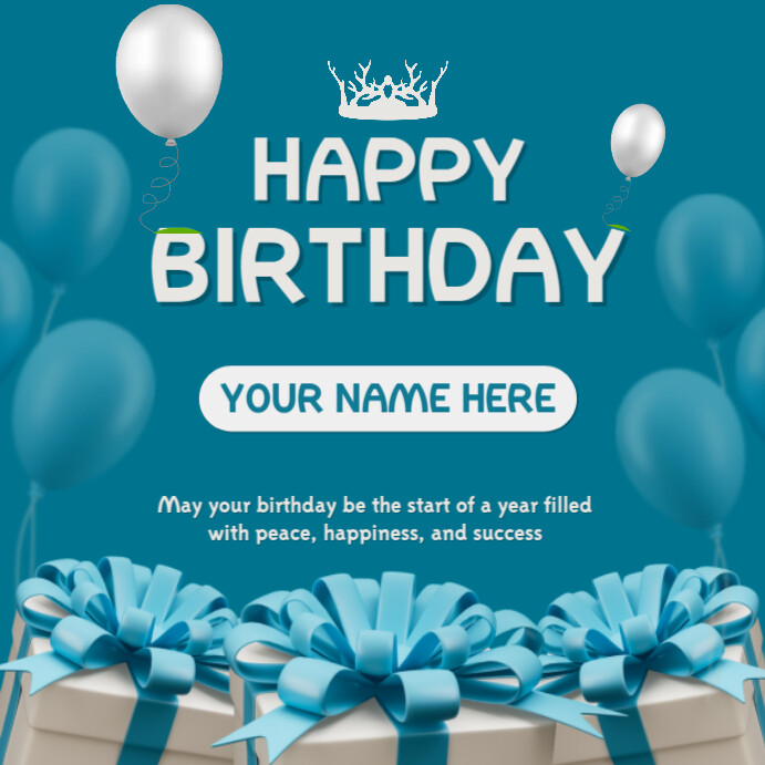 BIrthday Template | PosterMyWall