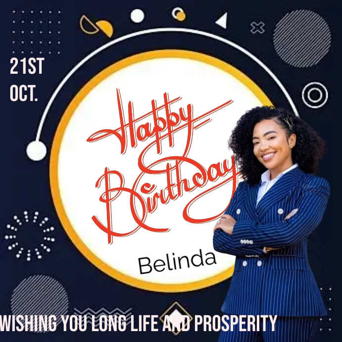 BIRTHDAY Template | PosterMyWall