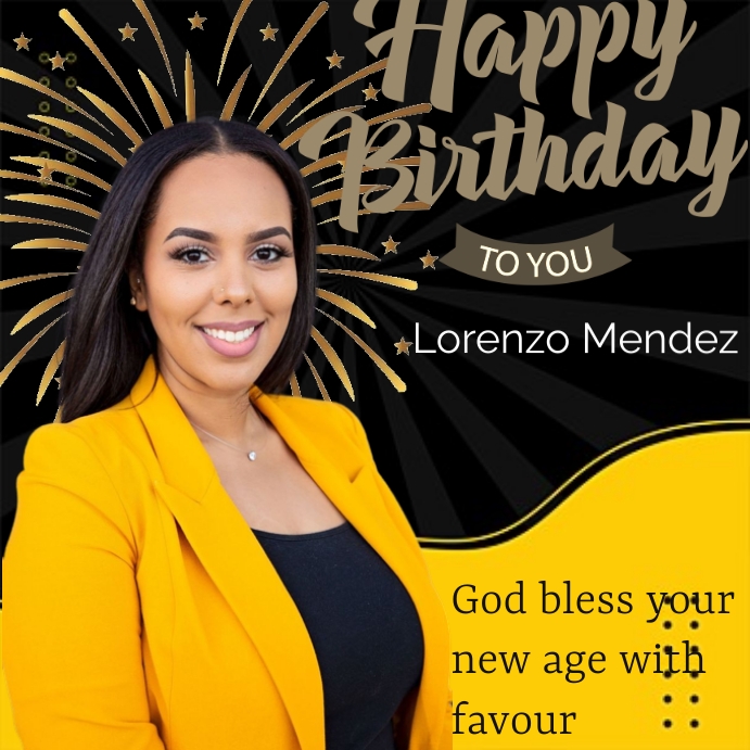 Birthday Template | PosterMyWall