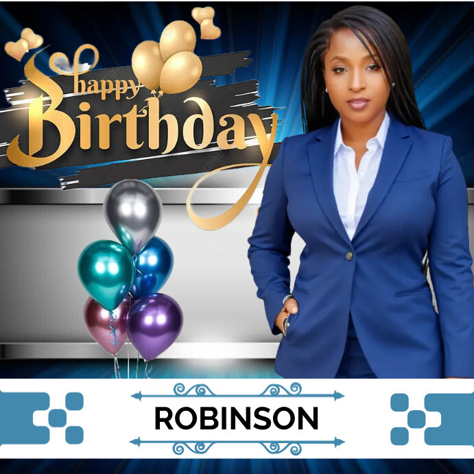 Birthday Modelo | PosterMyWall