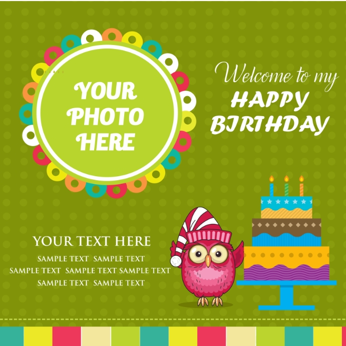 Birthday Template | PosterMyWall