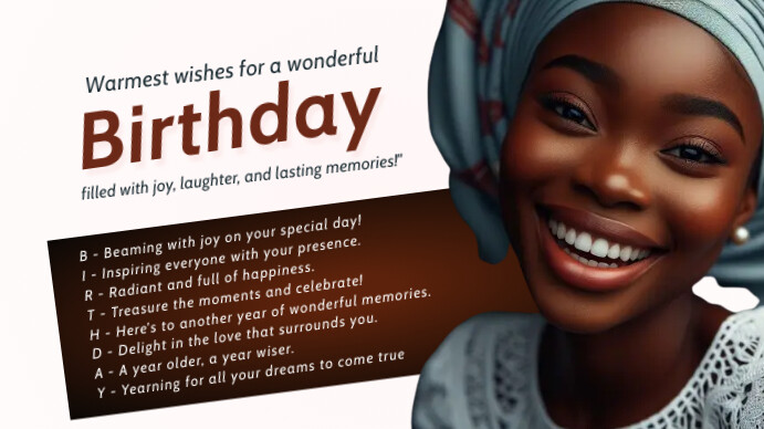 Birthday Template | PosterMyWall