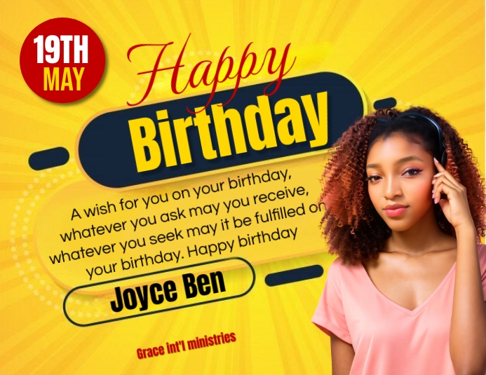 Plantilla de BIRTHDAY | PosterMyWall