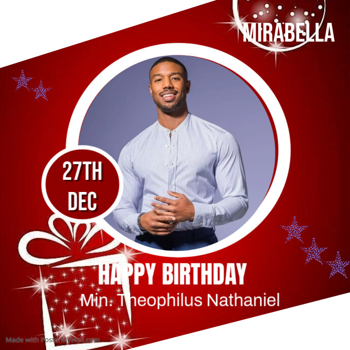 Birthday design Template | PosterMyWall