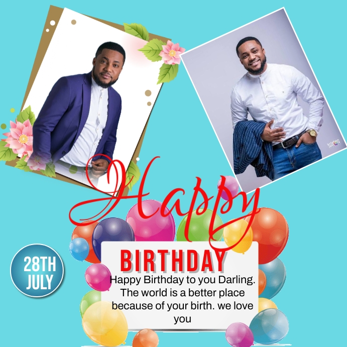 birthday Template | PosterMyWall