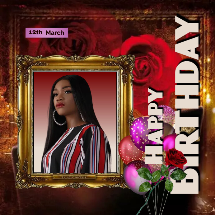 Birthday design Template | PosterMyWall