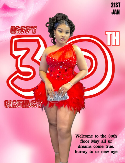 Copy of Birthday design | PosterMyWall