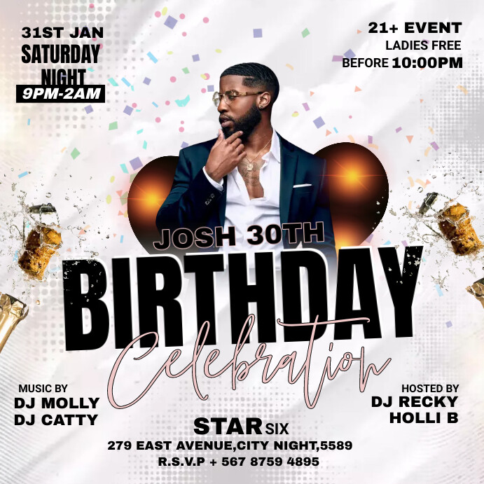 birthday Template | PosterMyWall