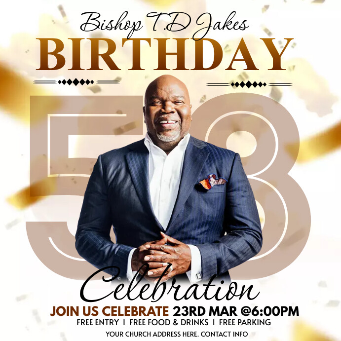 Birthday design template | PosterMyWall