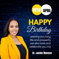 Happy birthday Michael jackson instagram post Template | PosterMyWall