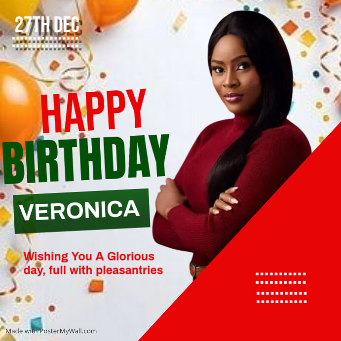 Birthday design Template | PosterMyWall