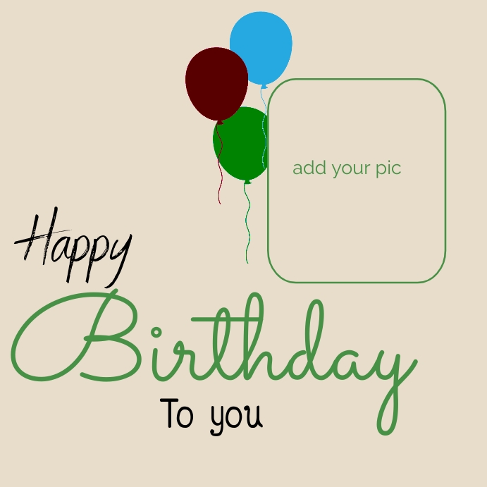 Birthday Template | PosterMyWall