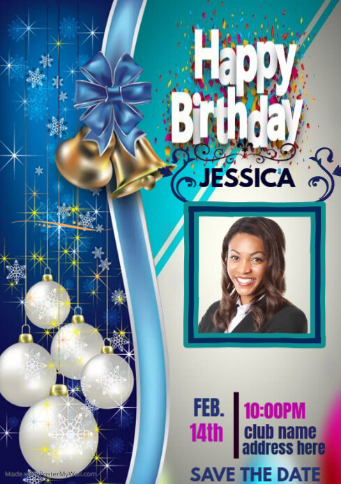 BIRTHDAY Template | PosterMyWall