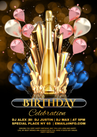 50th Birthday Template | PosterMyWall