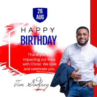 happy birthday muhammad ali instagram poster Template | PosterMyWall