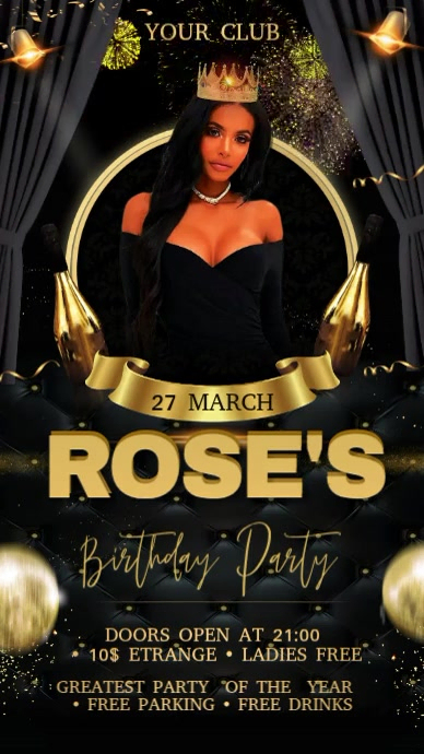 Birthday Display Template | PosterMyWall