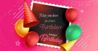 happy birthday facebook post Template | PosterMyWall