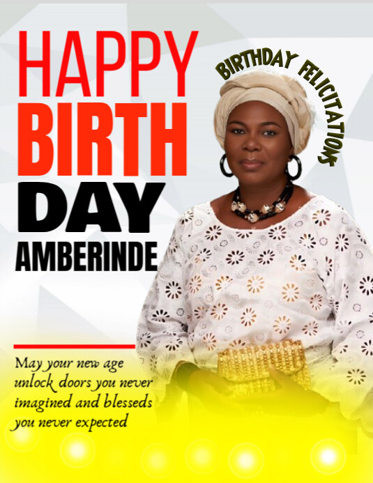 Birthday felicitations template design | PosterMyWall