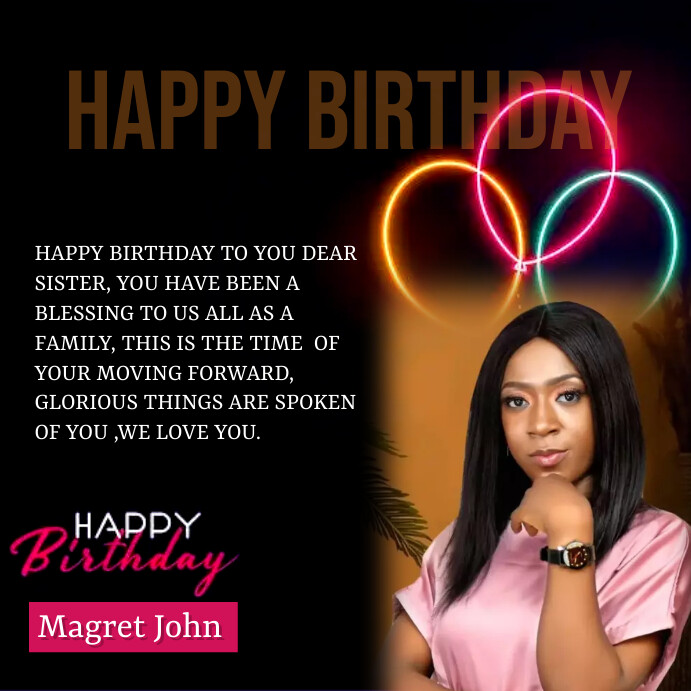 birthday flier (1) Template | PosterMyWall