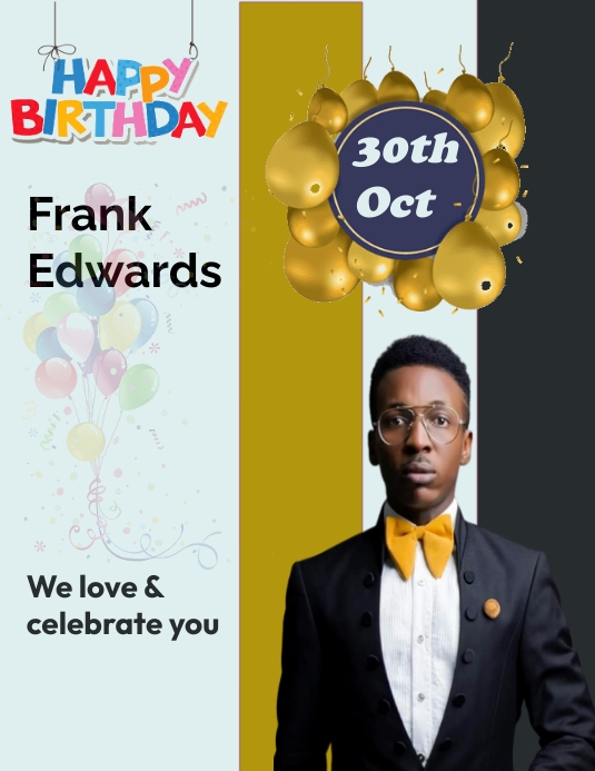 Birthday flier Template | PosterMyWall