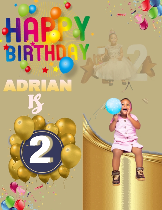 Birthday flier Template | PosterMyWall