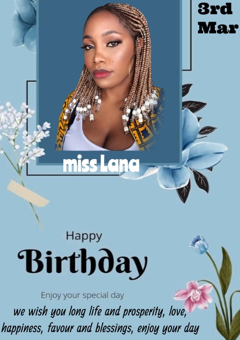 birthday flyer (1) Template | PosterMyWall