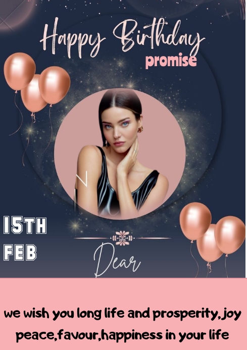 Birthday flyer (1) Template | PosterMyWall