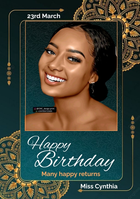 birthday flyer (1) Template | PosterMyWall