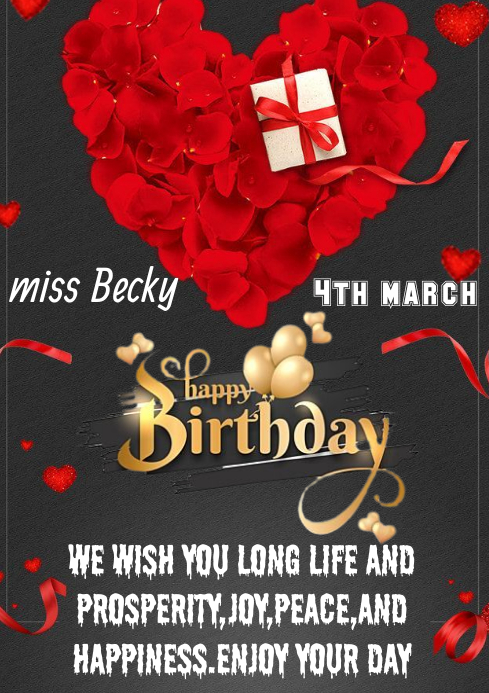 Birthday flyer (1) Template | PosterMyWall