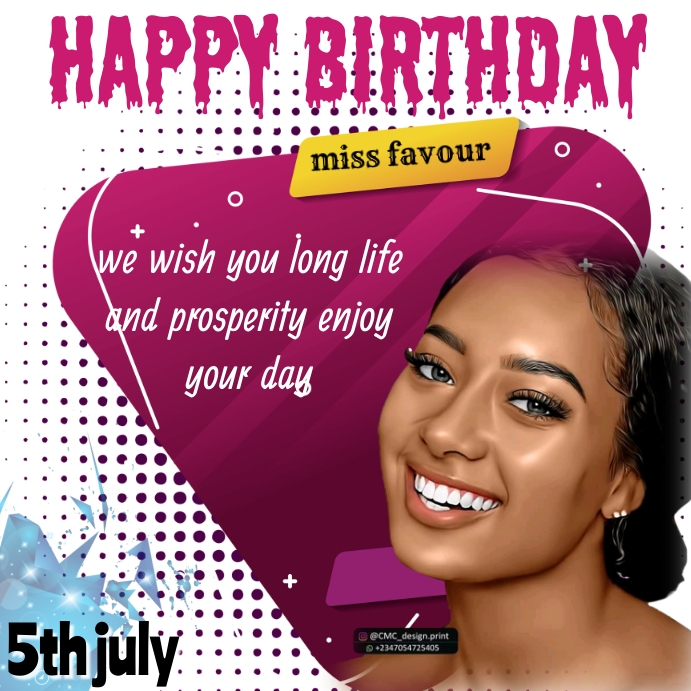 Copy of Birthday flyer (1) | PosterMyWall