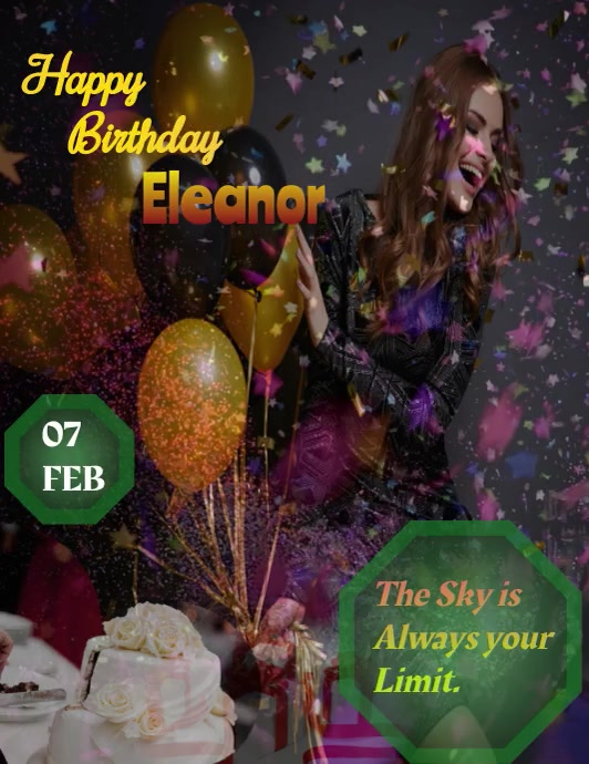 Birthday flyer (10) Template | PosterMyWall