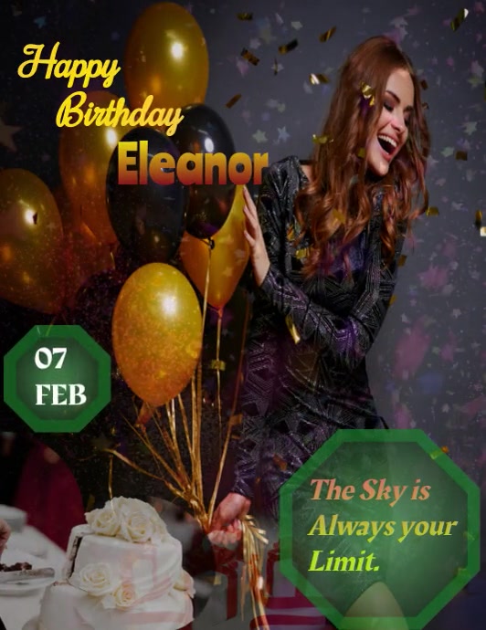 Copy of Birthday flyer (19) | PosterMyWall