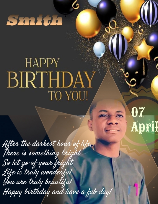 Birthday flyer (21) Template | PosterMyWall