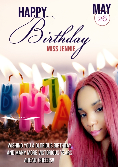 Birthday flyer (33) Template | PosterMyWall