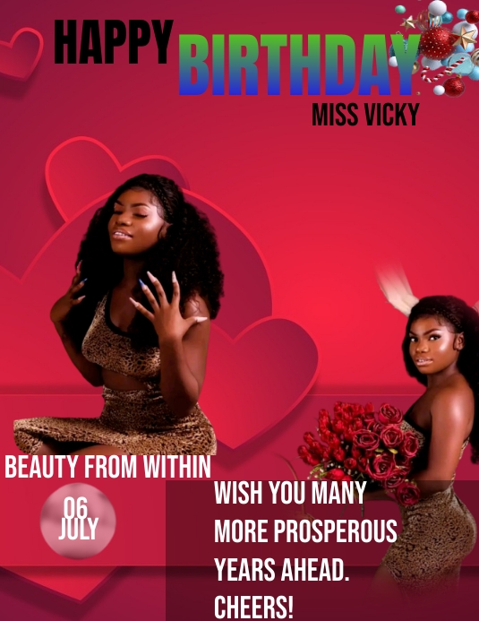 Copy of Birthday flyer (35) | PosterMyWall