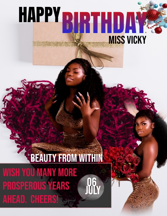 Copy of Birthday flyer (50) | PosterMyWall