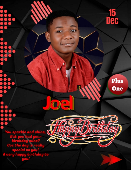 Birthday flyer (7) Template | PosterMyWall