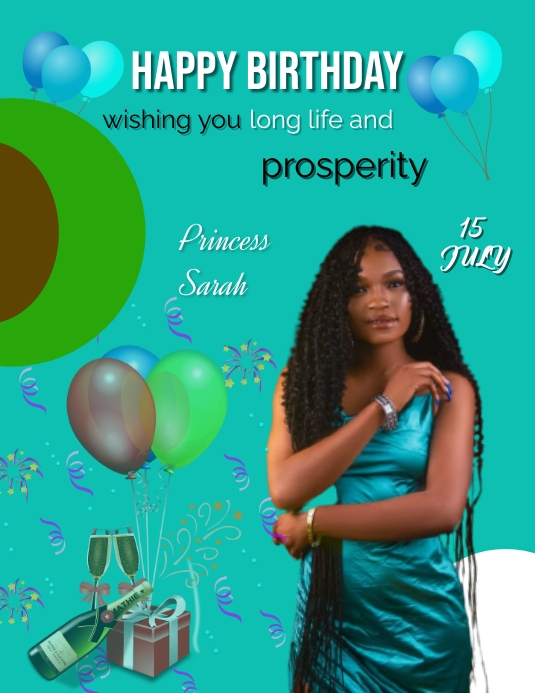 Copy of Birthday flyer | PosterMyWall