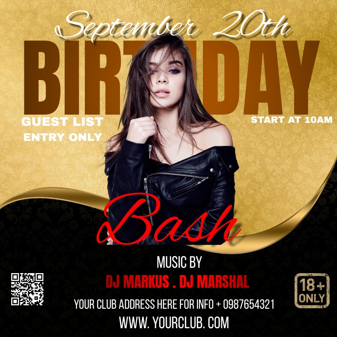 Birthday flyer Template | PosterMyWall