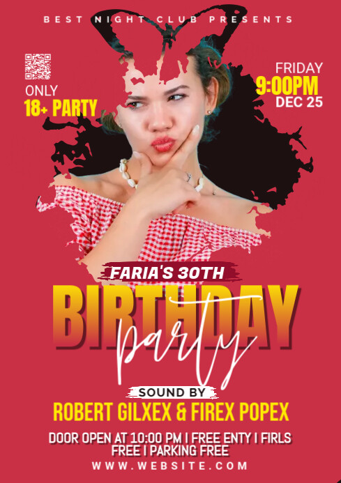 Birthday Flyer Template | PosterMyWall