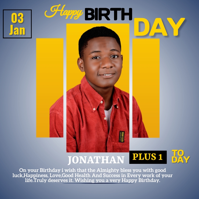 Birthday flyer Template | PosterMyWall