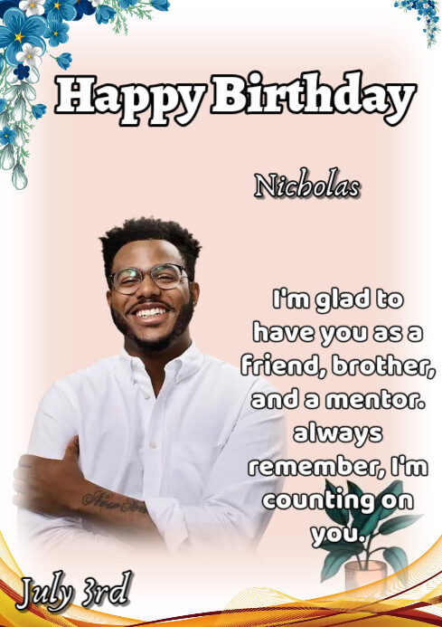 Copy of Birthday flyer | PosterMyWall