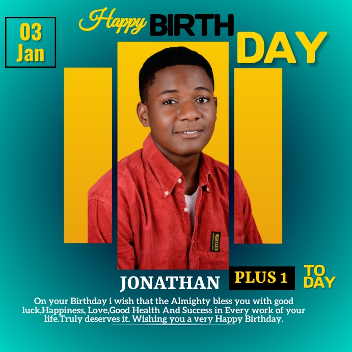 Birthday flyer Template | PosterMyWall