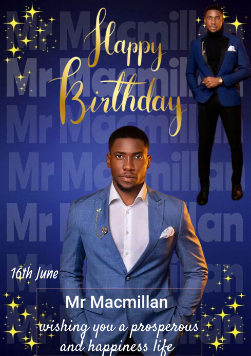 Birthday flyer Template | PosterMyWall