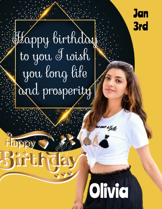 birthday flyer Template | PosterMyWall